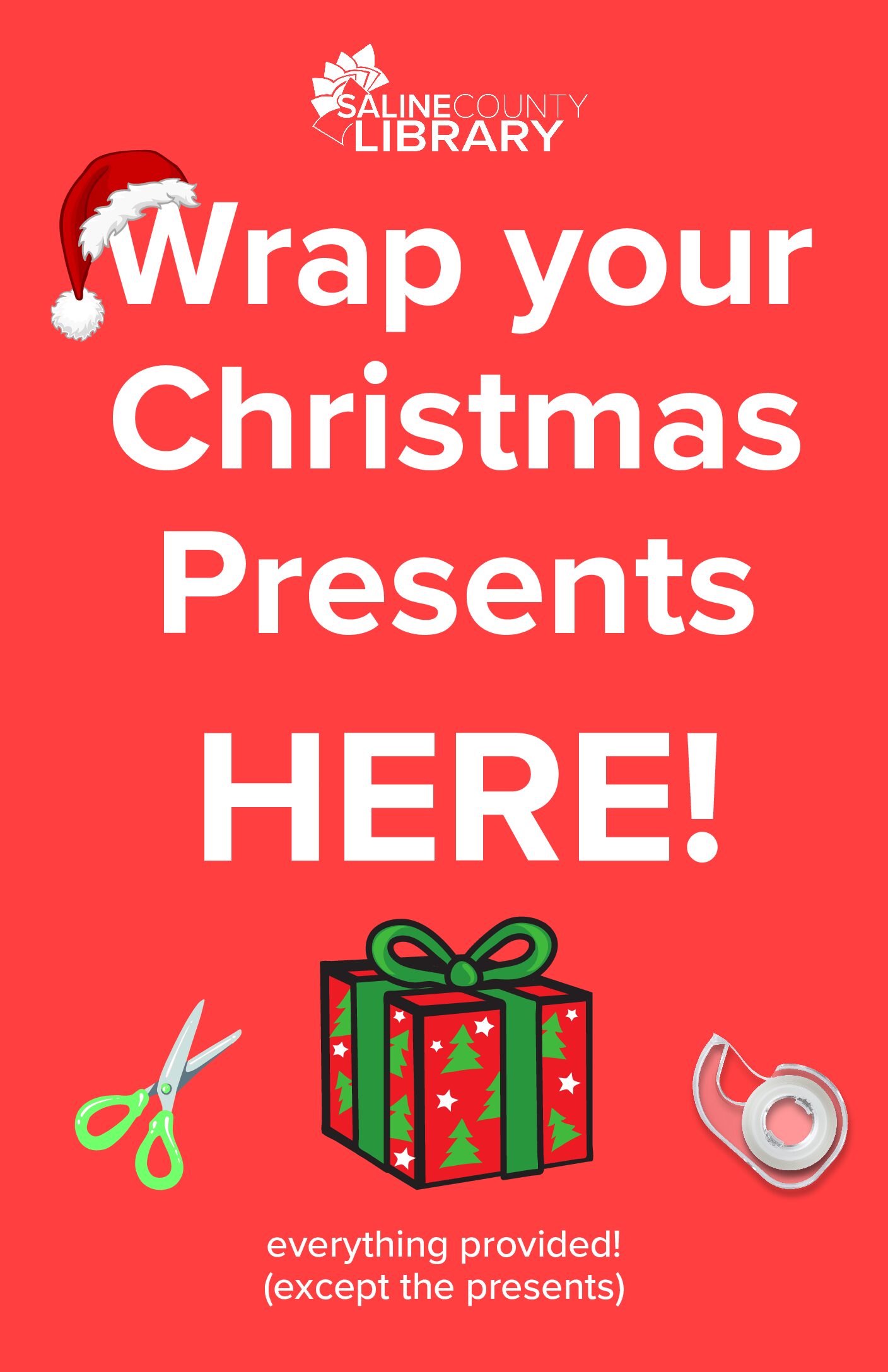 Wrapping Station Now Open - Saline County Library